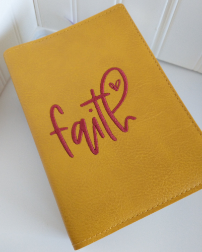 Faith Heart Bible Cover - Olive Tree Junction